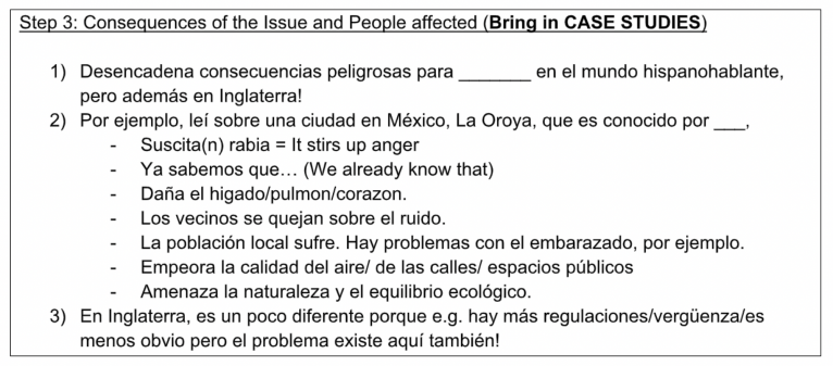 IB Spanish B SL Oral – How to Describe the Photo (for a 7) – Bavesh Blogs